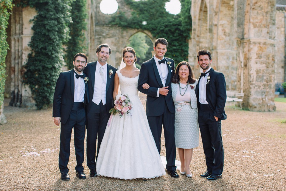 Elise's Wedding In A French Abbey